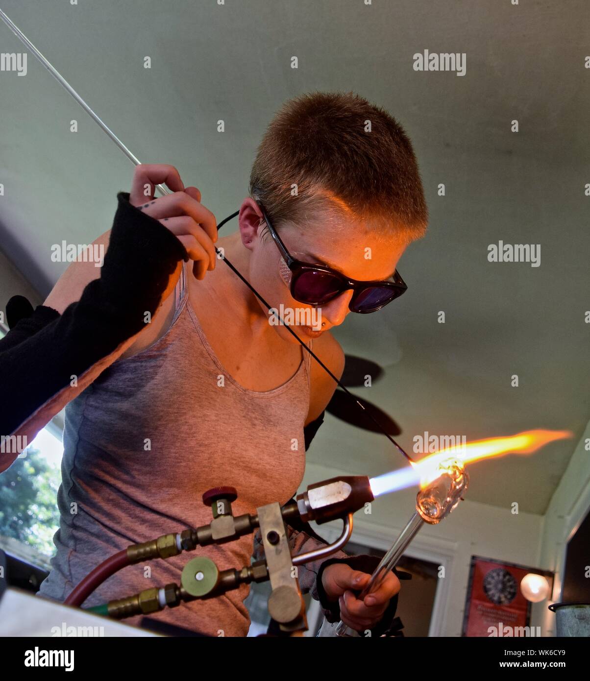 Glass torch hi-res stock photography and images - Alamy