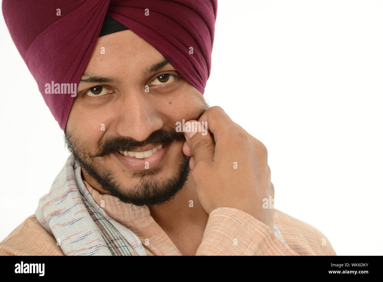 Rural man twisting his mustache and smiling Stock Photo - Alamy