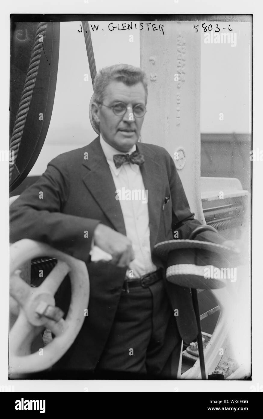 J. W. Glenister Stock Photo - Alamy