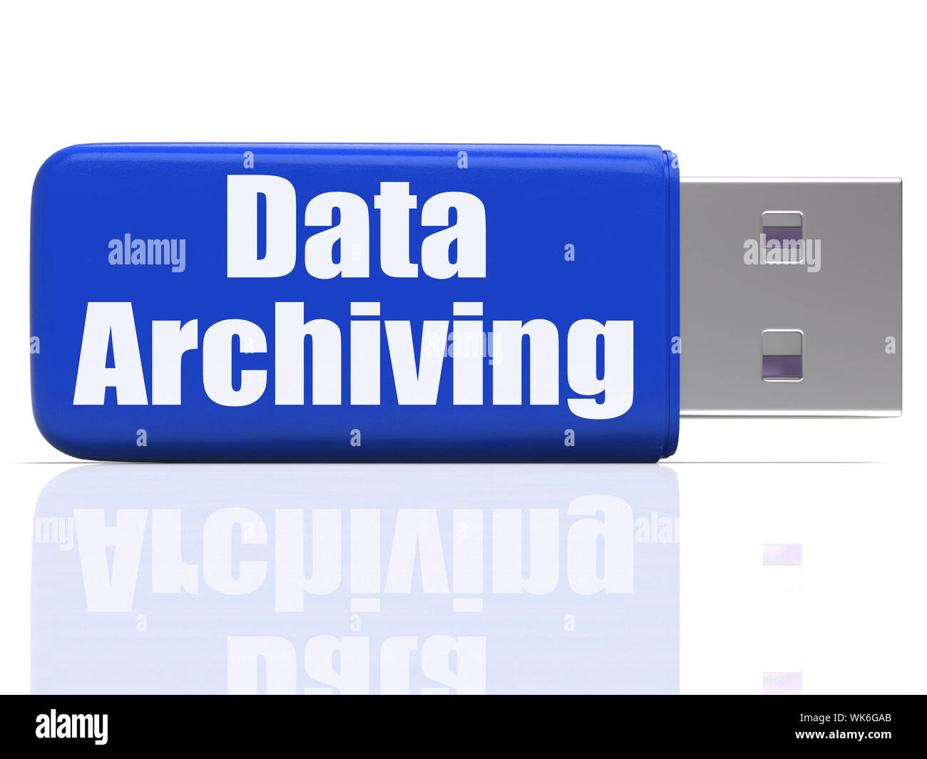 Data Archiving Pen drive Showing Files Organization Storing And ...