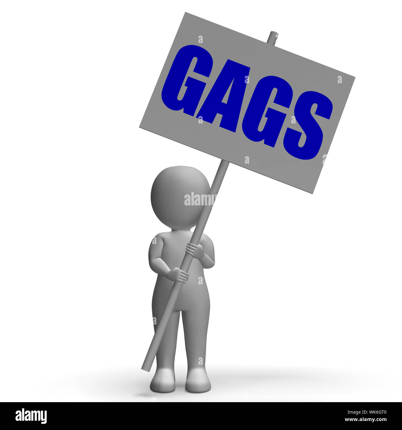 Gags sign hi-res stock photography and images - Alamy