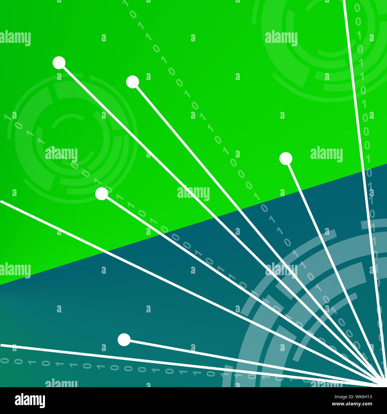 Connection Links Background Showing Multimedia Transfer Or Connections ...