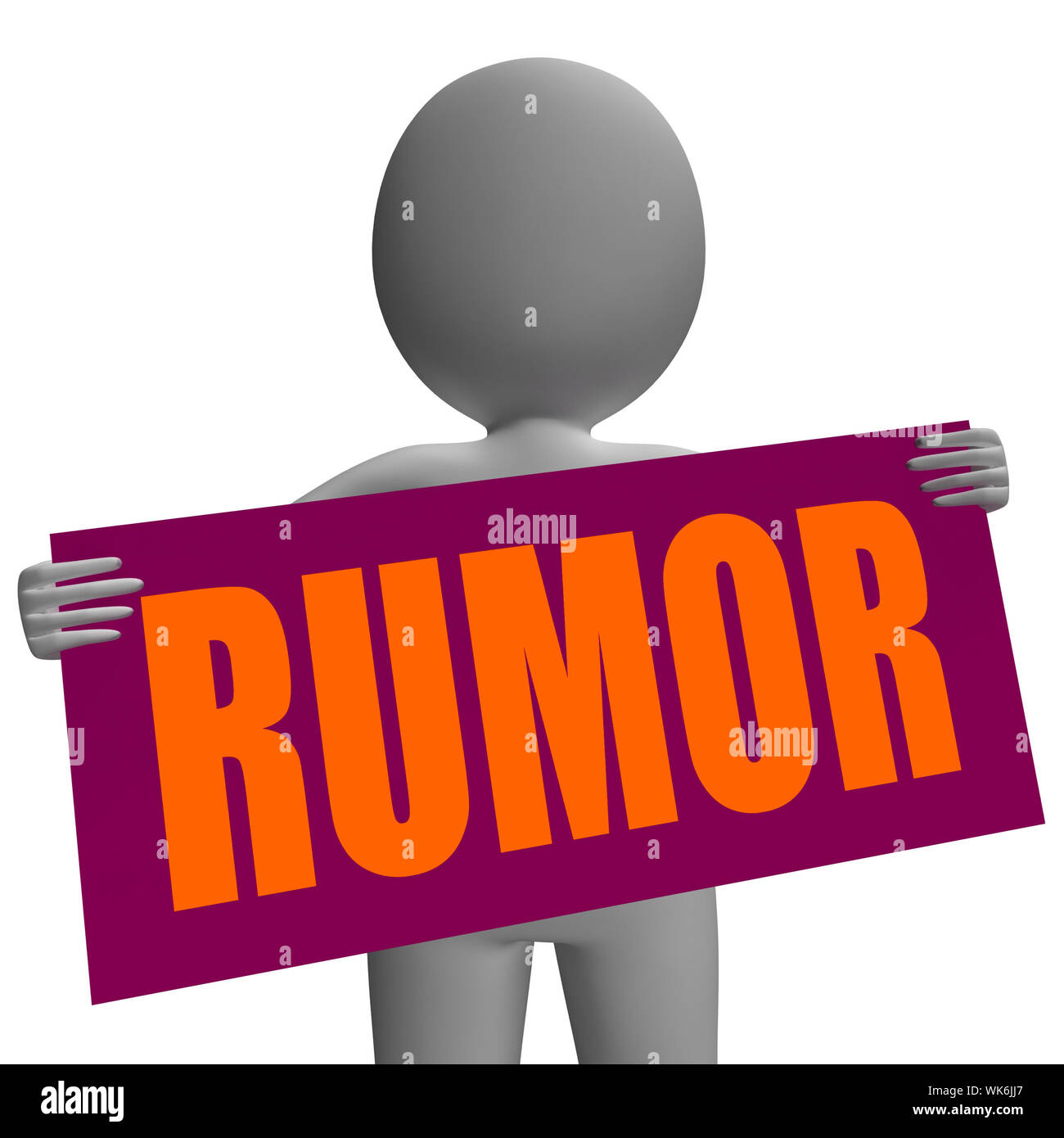 Rumor spreading Cut Out Stock Images & Pictures - Alamy