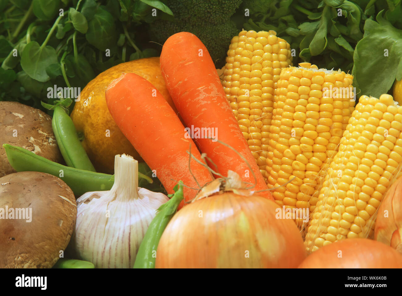Fruits and Vegetables and other Foodstuffs Stock Photo - Alamy