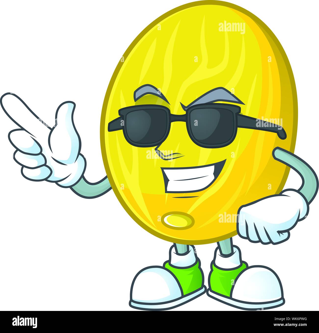 Melon Cartoon Character at Kristen Mcdonald blog
