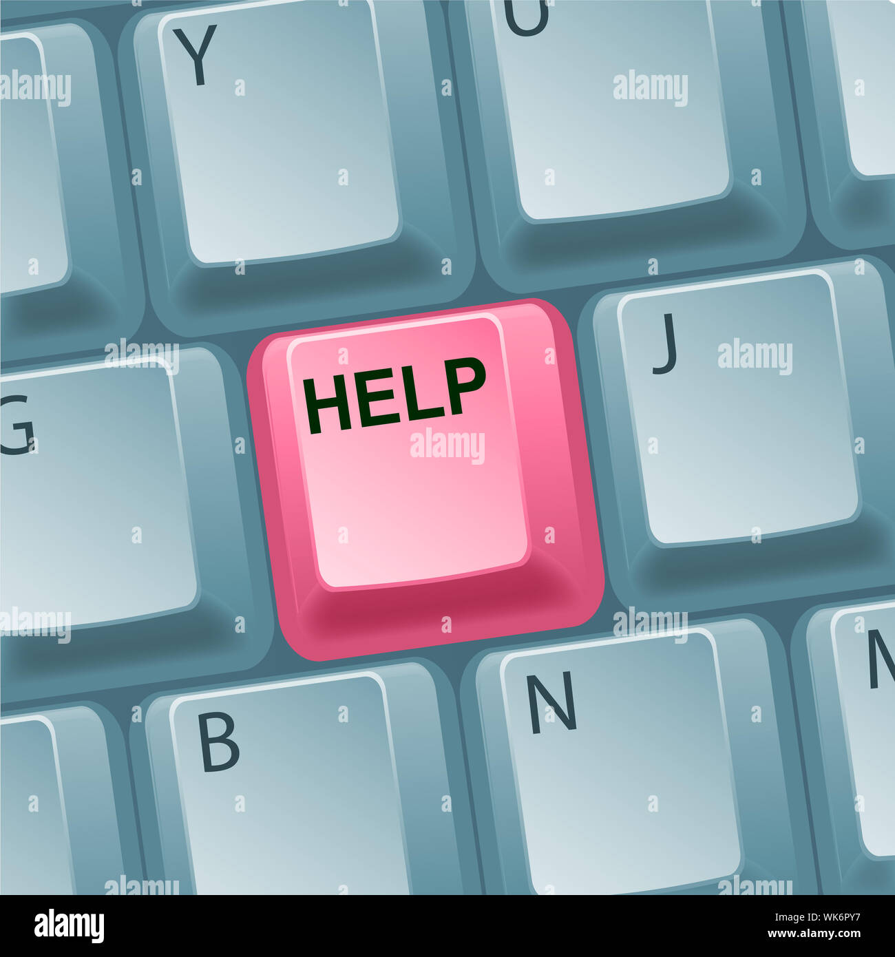 Computer keyboard key font letter hi-res stock photography and images ...