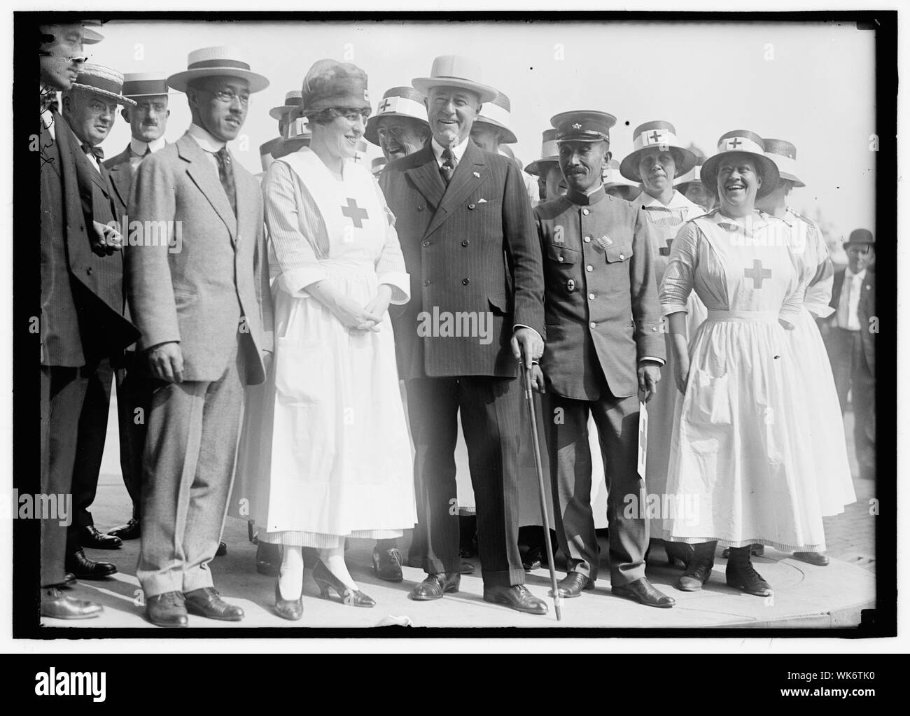 JAPANESE RED CROSS MISSION. PRINCE TOKUGAWA; MARGARET WILSON; HENRY P ...