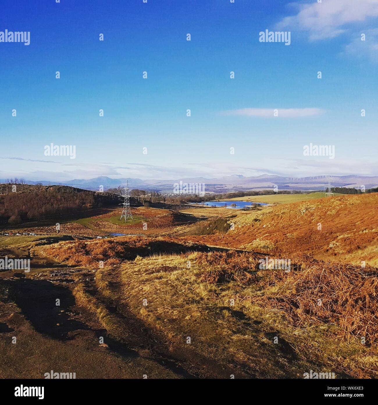 Dumyat scotland hi-res stock photography and images - Alamy