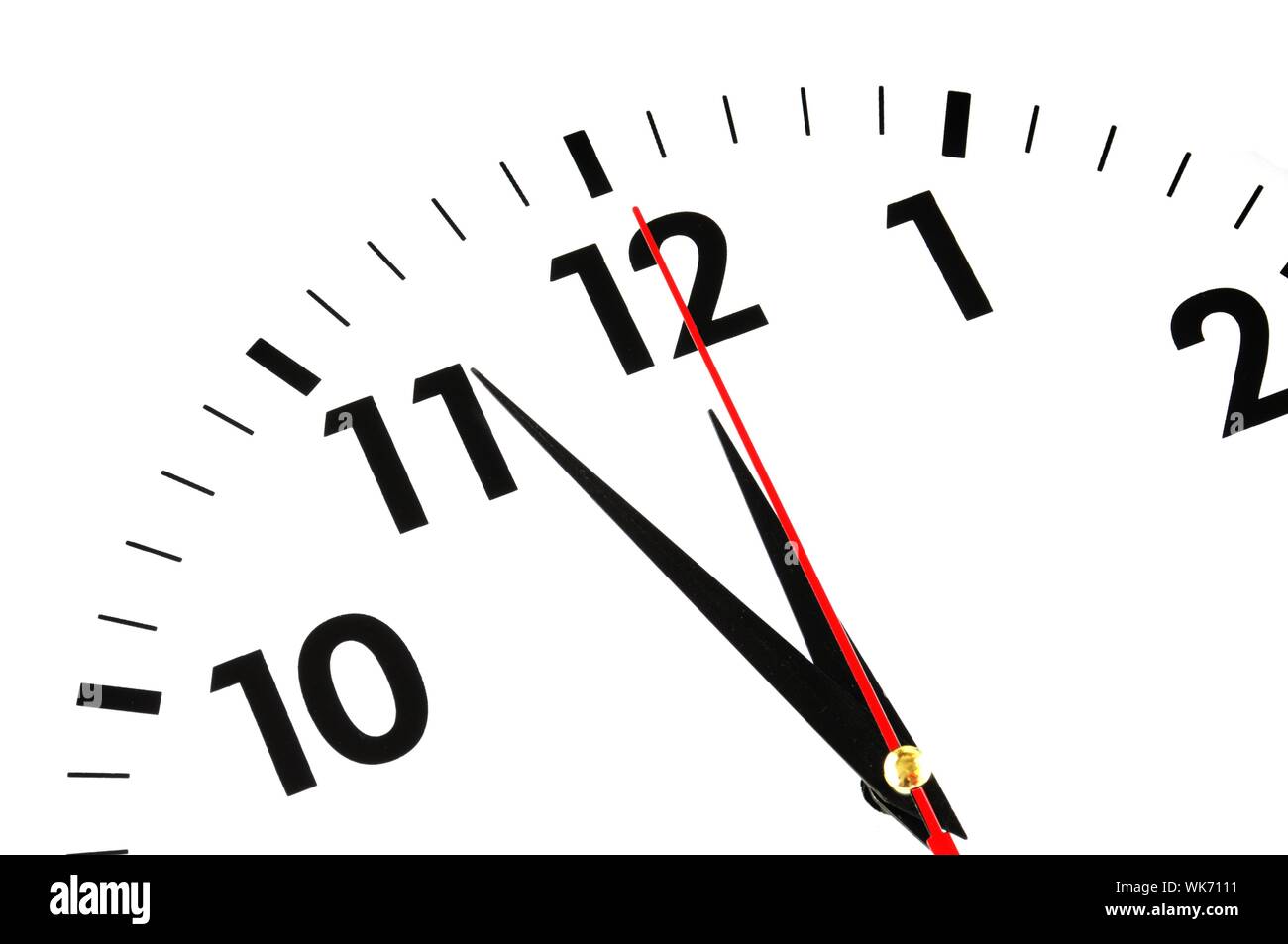 watch or clock isolated on white showing time concept Stock Photo - Alamy