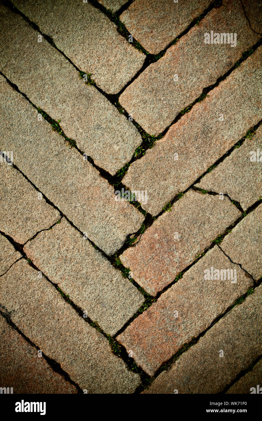 brick footpath background Stock Photo - Alamy