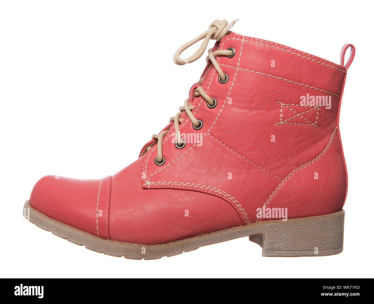 Pink shoe isolated on white background Stock Photo - Alamy