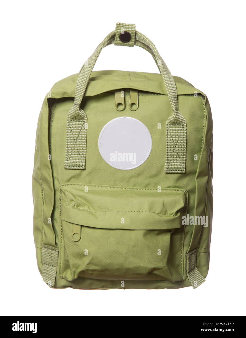 Childs backpack isolated on white background Stock Photo - Alamy