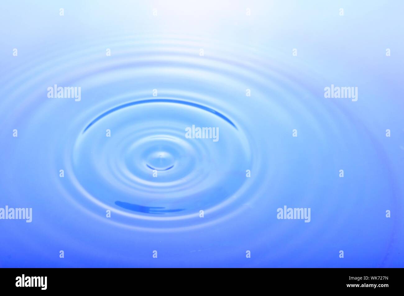 water drop showing rain spa or zen concept Stock Photo - Alamy
