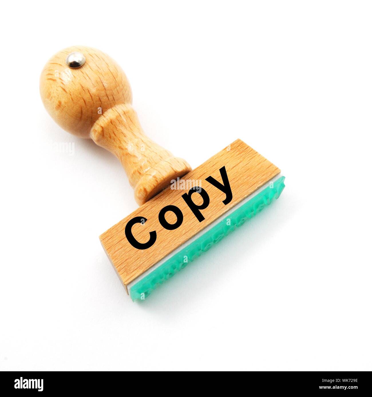 copy on stamp showing office or work concept with copyspace Stock Photo ...