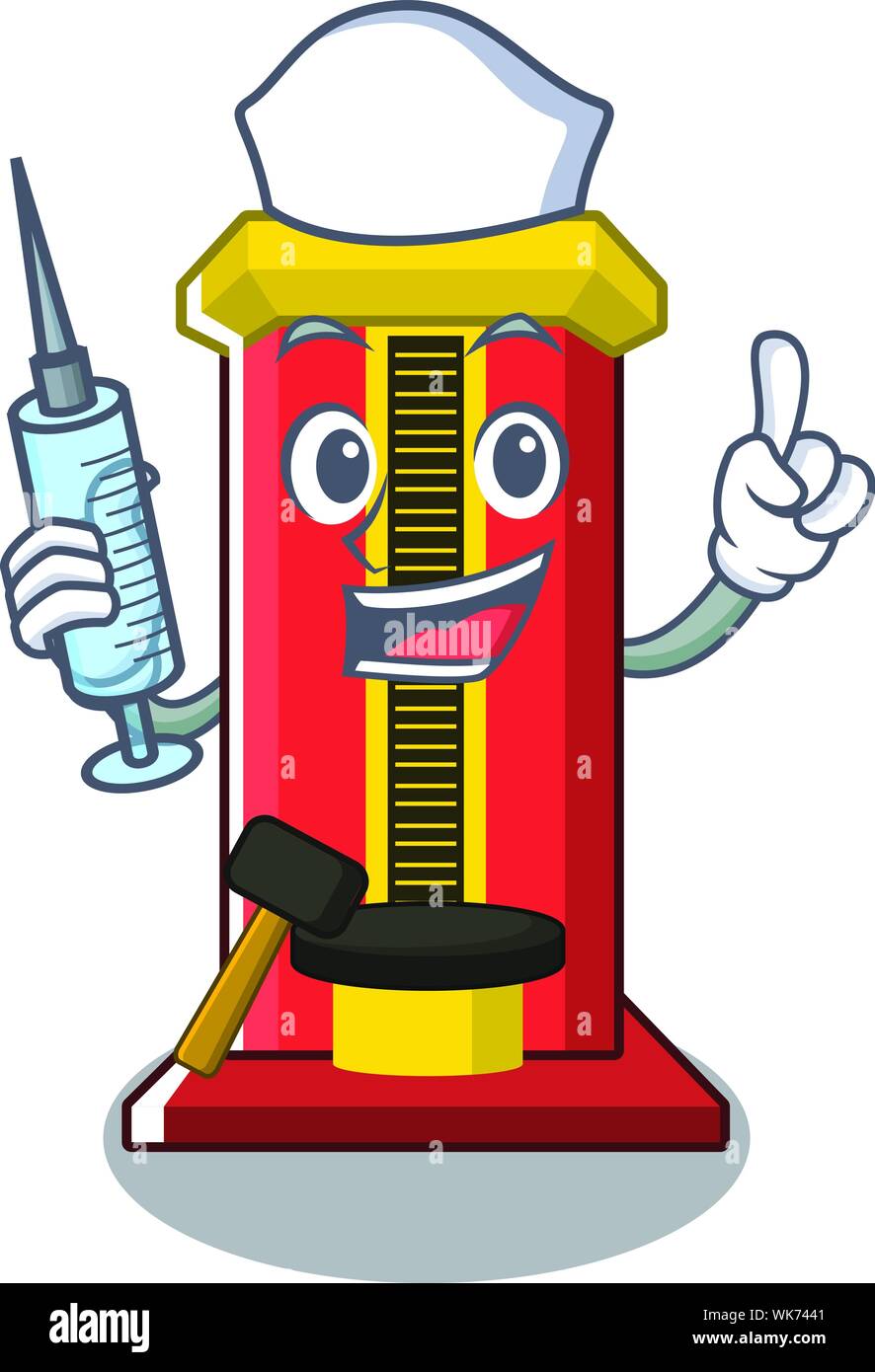 Nurse hammer game machine in the cartoon Stock Vector Image & Art - Alamy