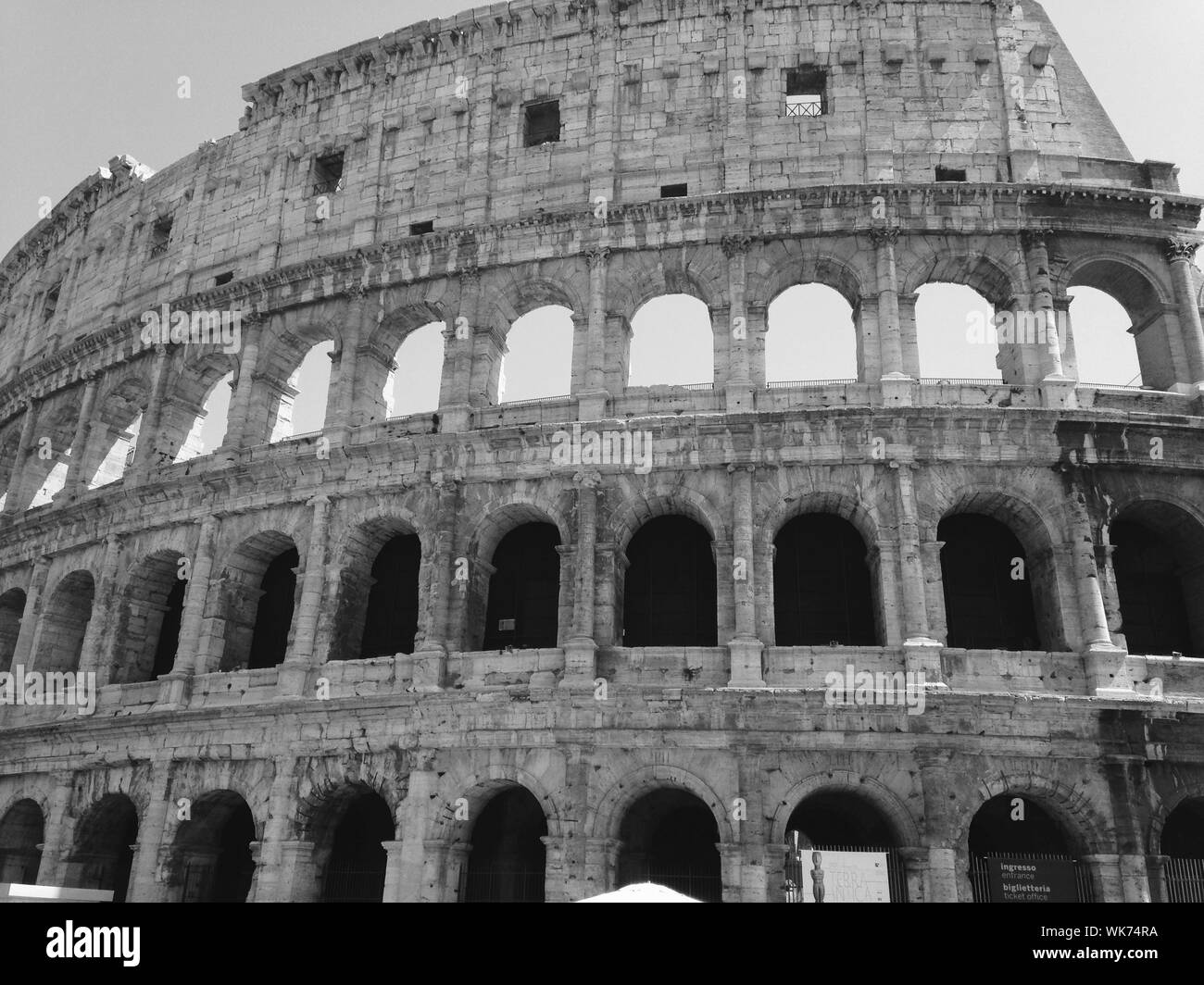 Colosseum by day Black and White Stock Photos & Images - Alamy