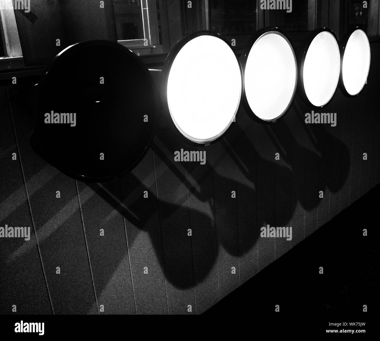 Illuminated Lighting Equipment On Building Stock Photo Alamy illuminated-lighting-equipment-on-building-stock-photo-alamy