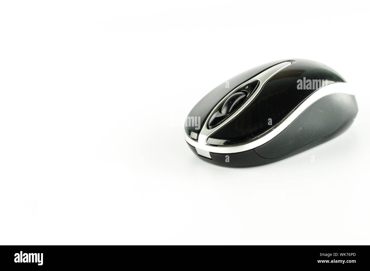 computer wireless mouse on a white background Stock Photo - Alamy