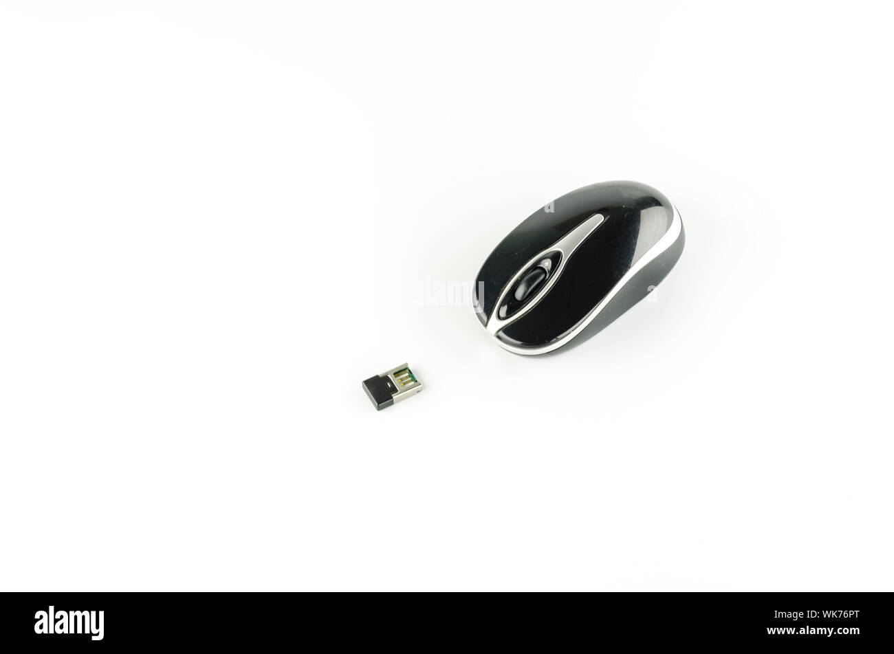 computer wireless mouse on a white background Stock Photo - Alamy