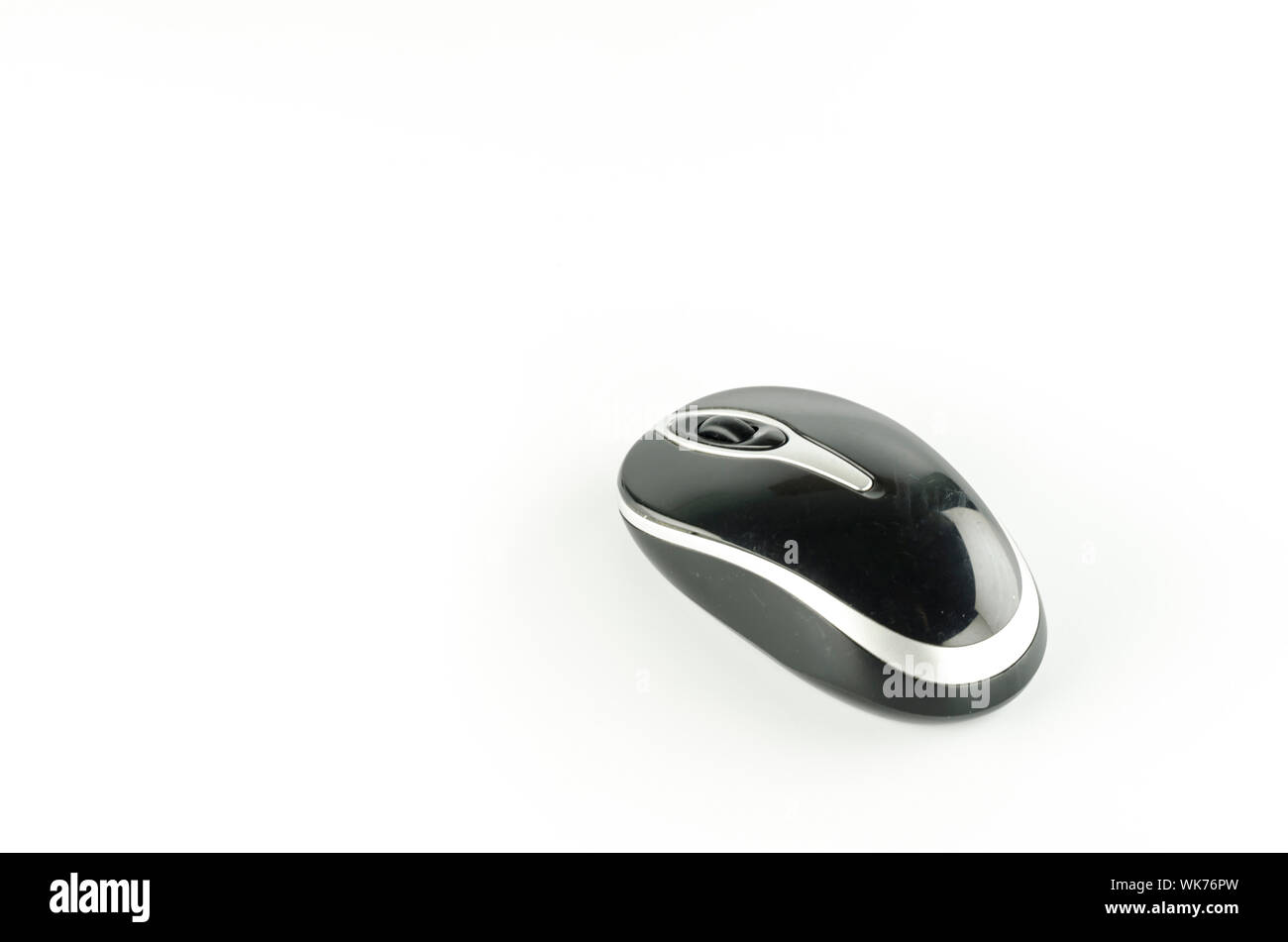 computer wireless mouse on a white background Stock Photo - Alamy