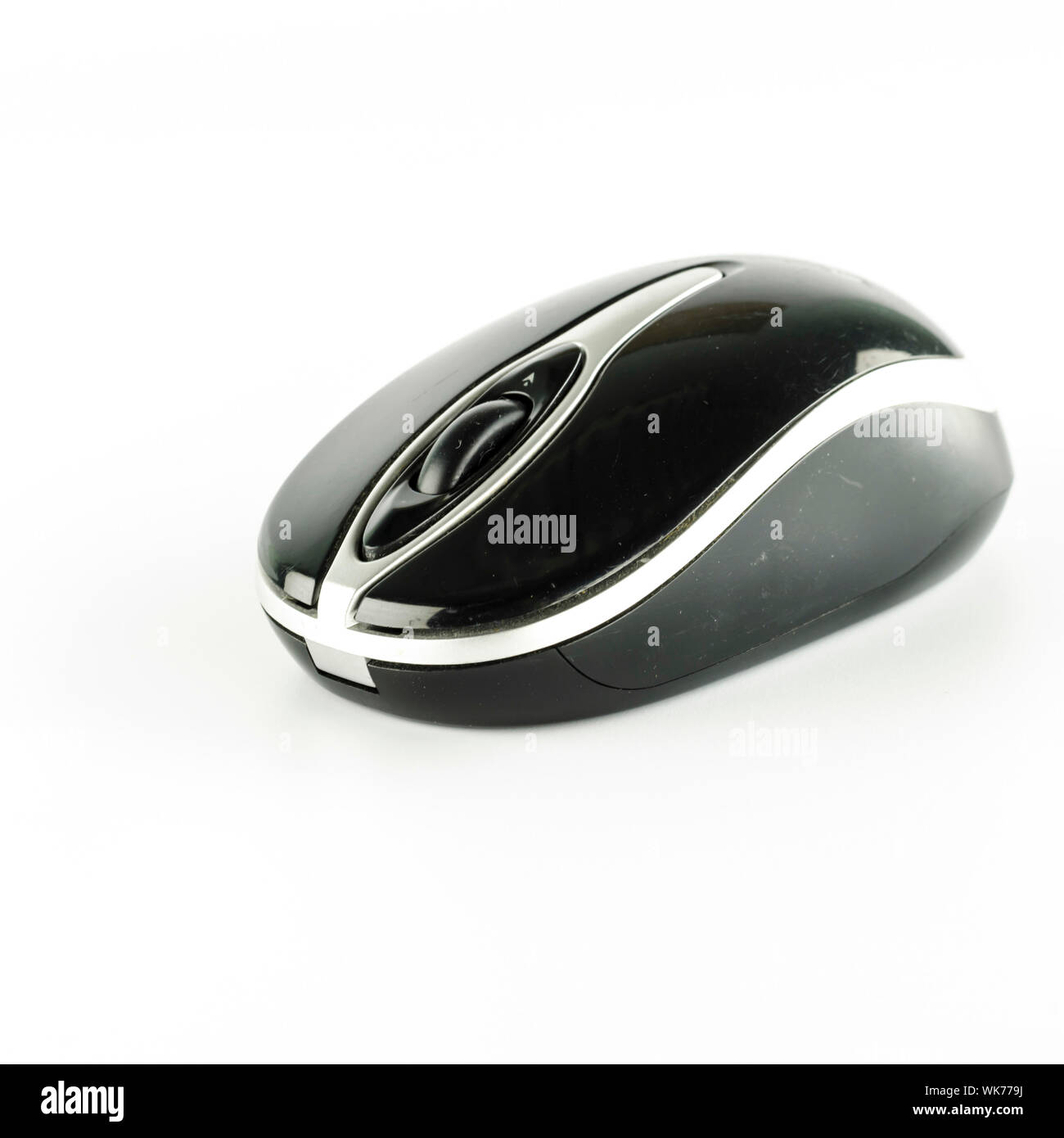 computer wireless mouse on a white background Stock Photo - Alamy