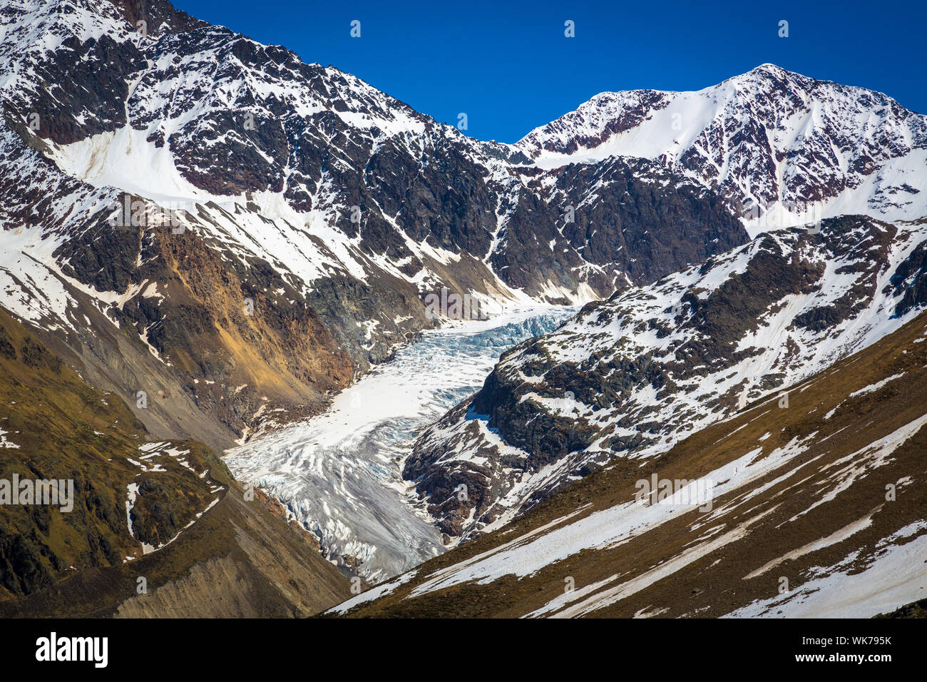 Kaunertaler gletscherstrasse hi-res stock photography and images - Alamy