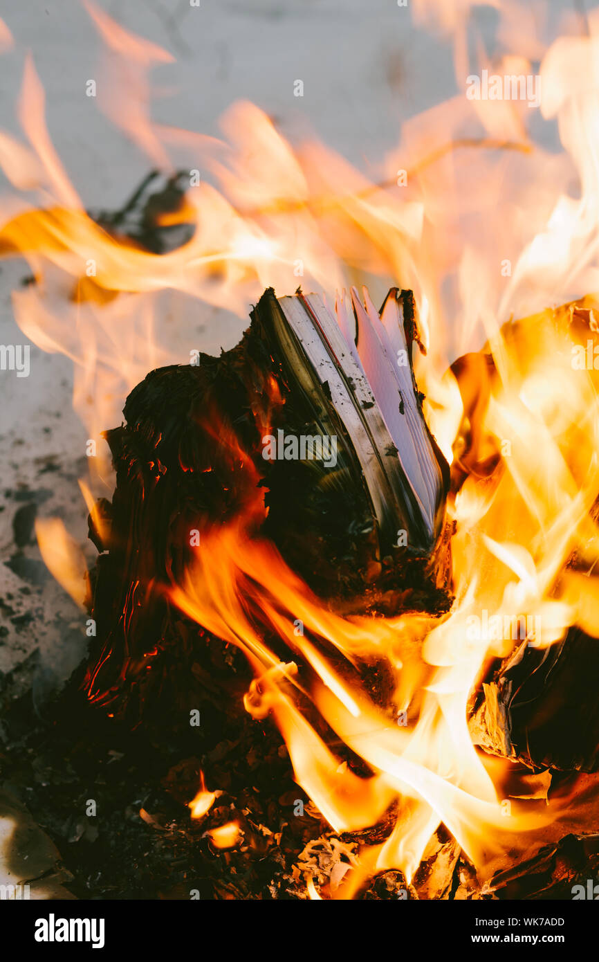 Burning Books High Resolution Stock Photography and Images - Alamy
