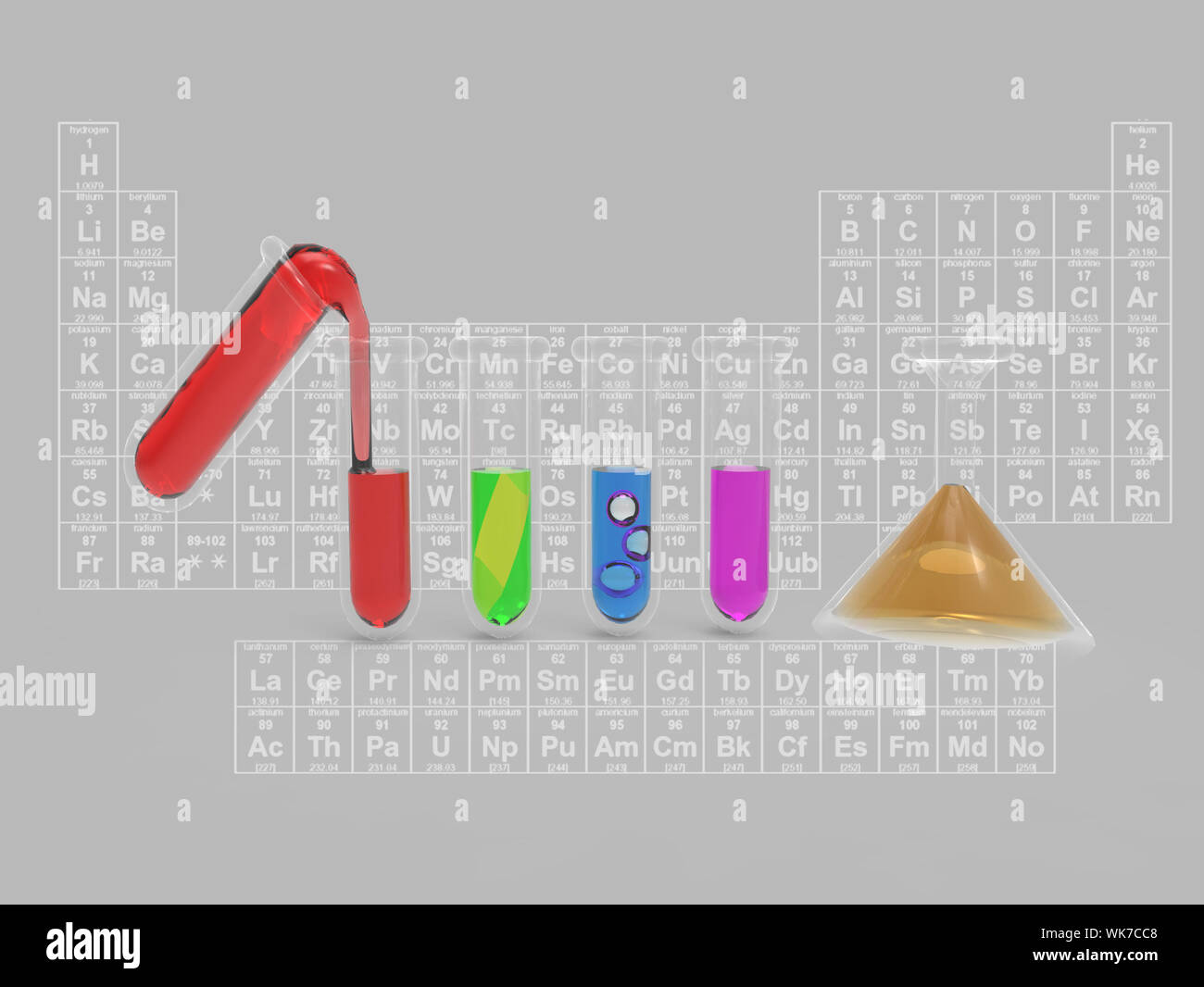 Science test tubes not equal hi-res stock photography and images - Alamy