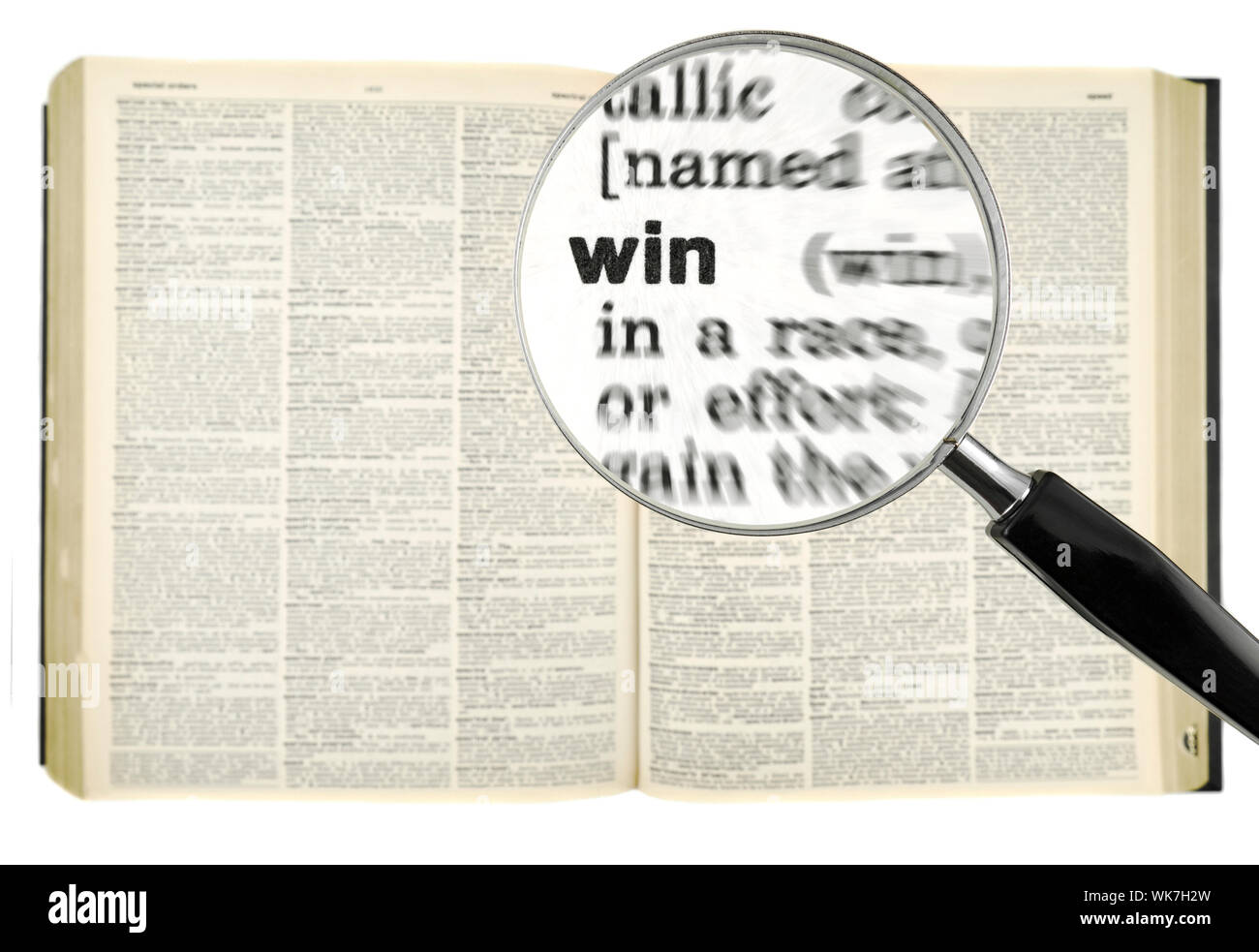 Win word search hi-res stock photography and images - Alamy