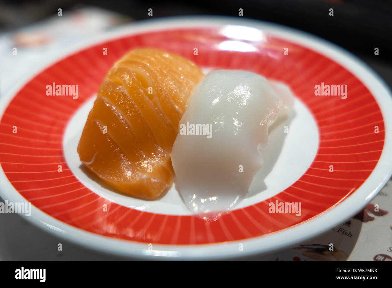 Popular Japanese food-Sushi,Taipei Stock Photo - Alamy
