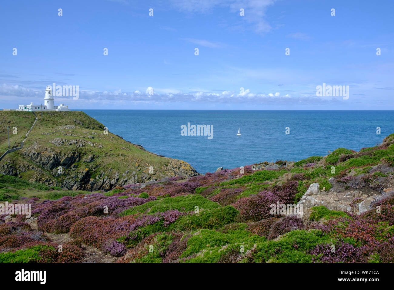 Strumble Head Fishguard Pembrokeshire Wales Stock Photo - Alamy