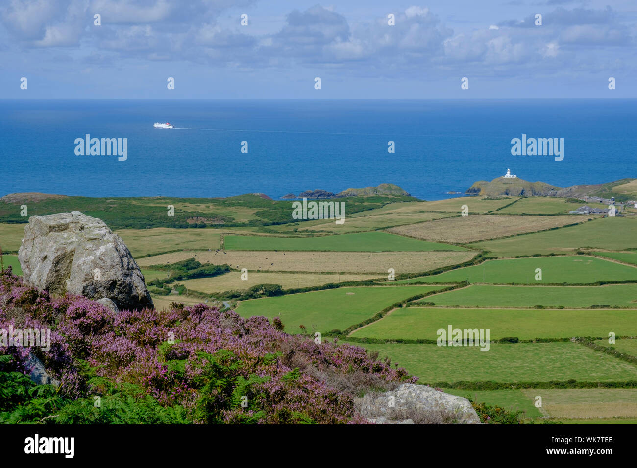Strumble Head Fishguard Pembrokeshire Wales Stock Photo - Alamy