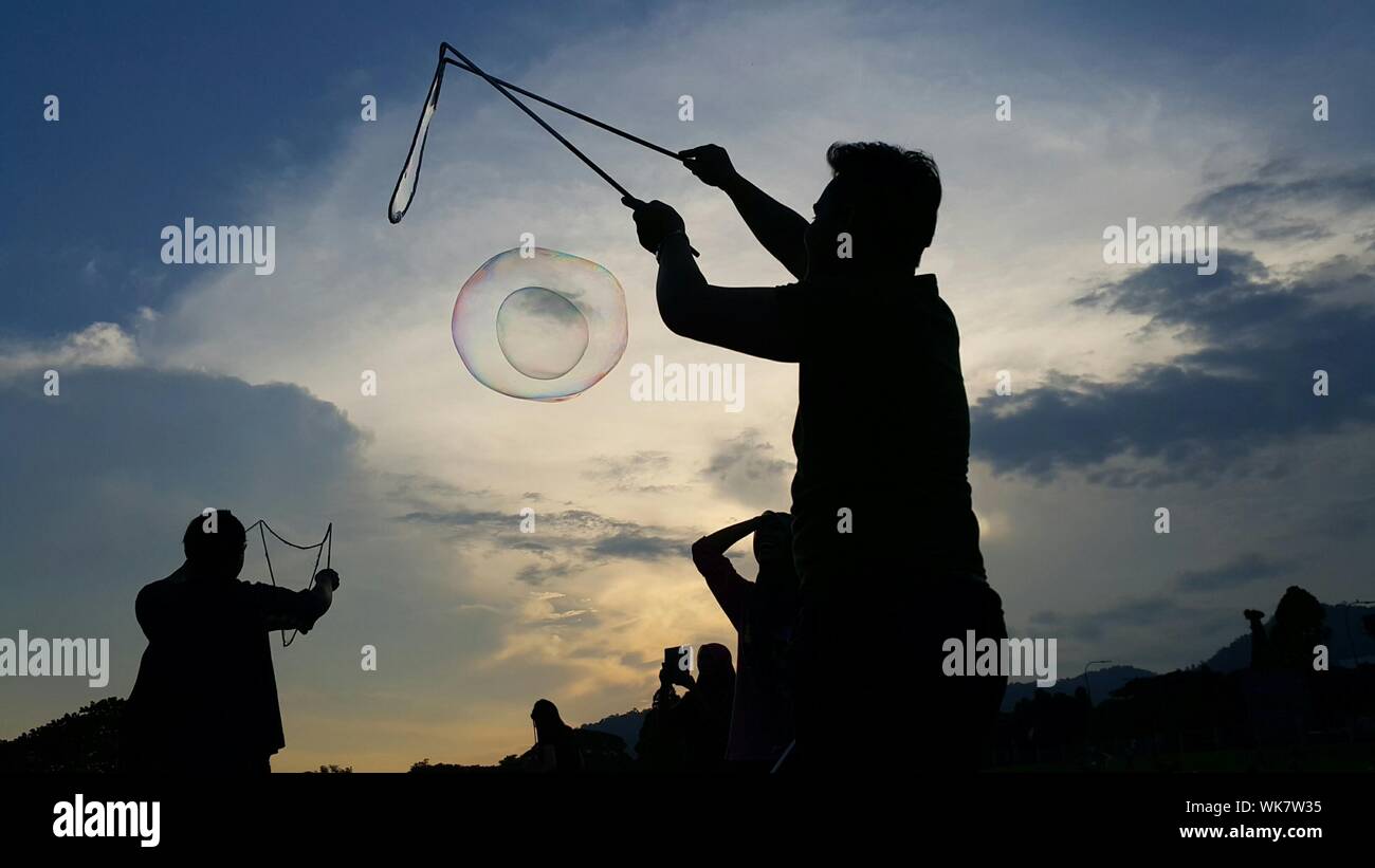 Man bubbles hi-res stock photography and images - Alamy