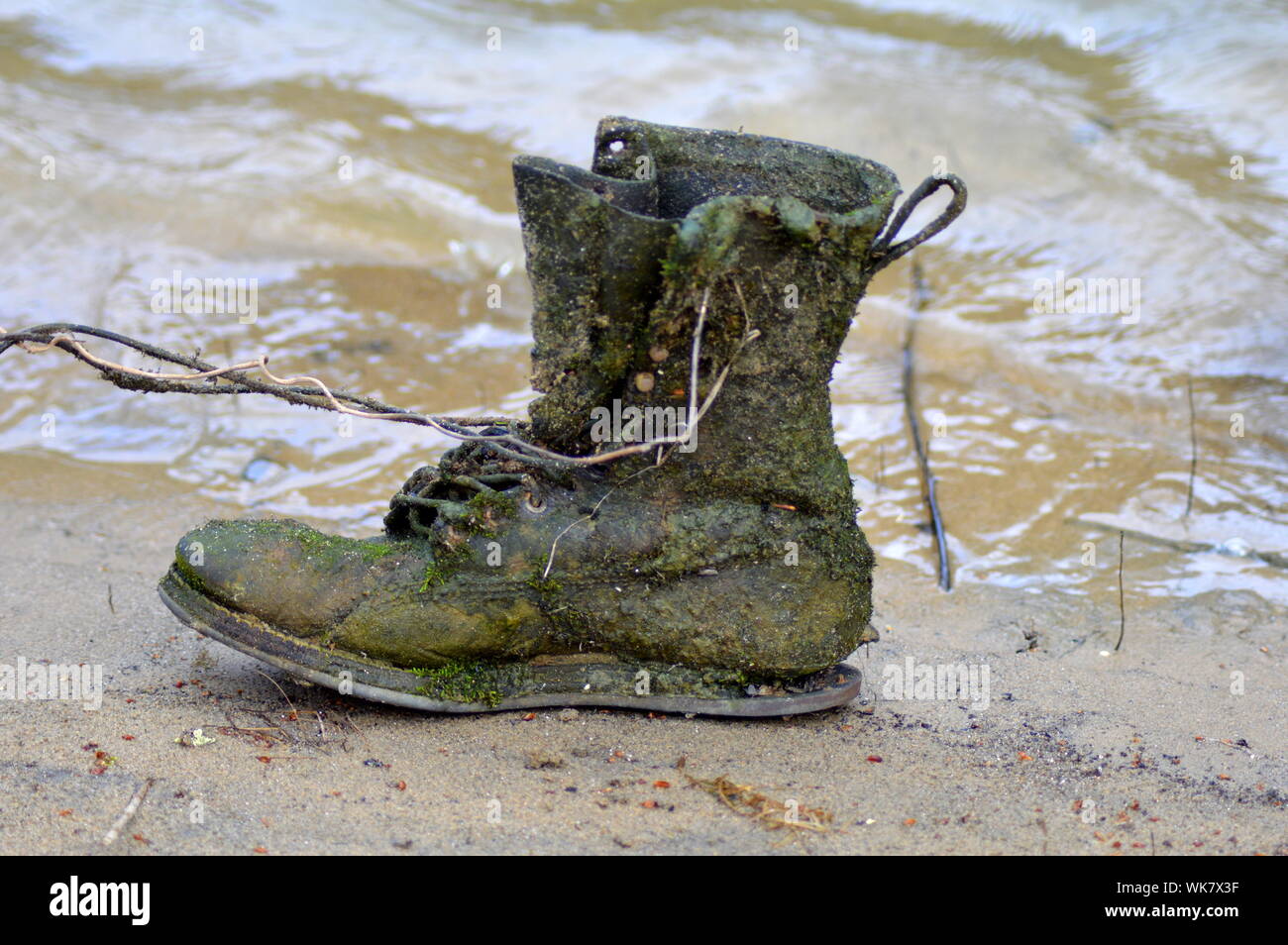 Abandoned boot hi-res stock photography and images - Alamy