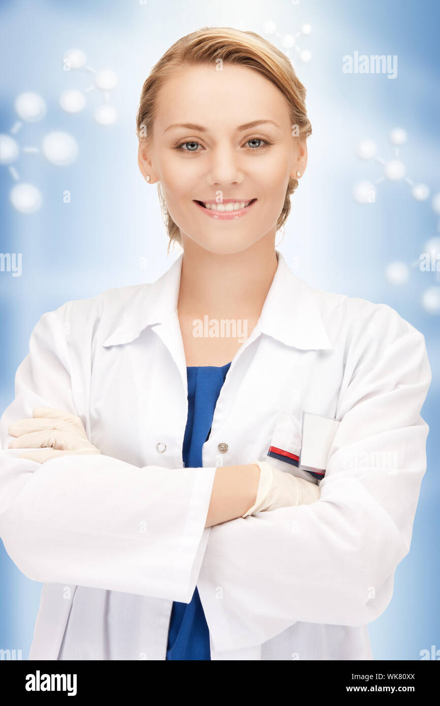 attractive female doctor Stock Photo - Alamy