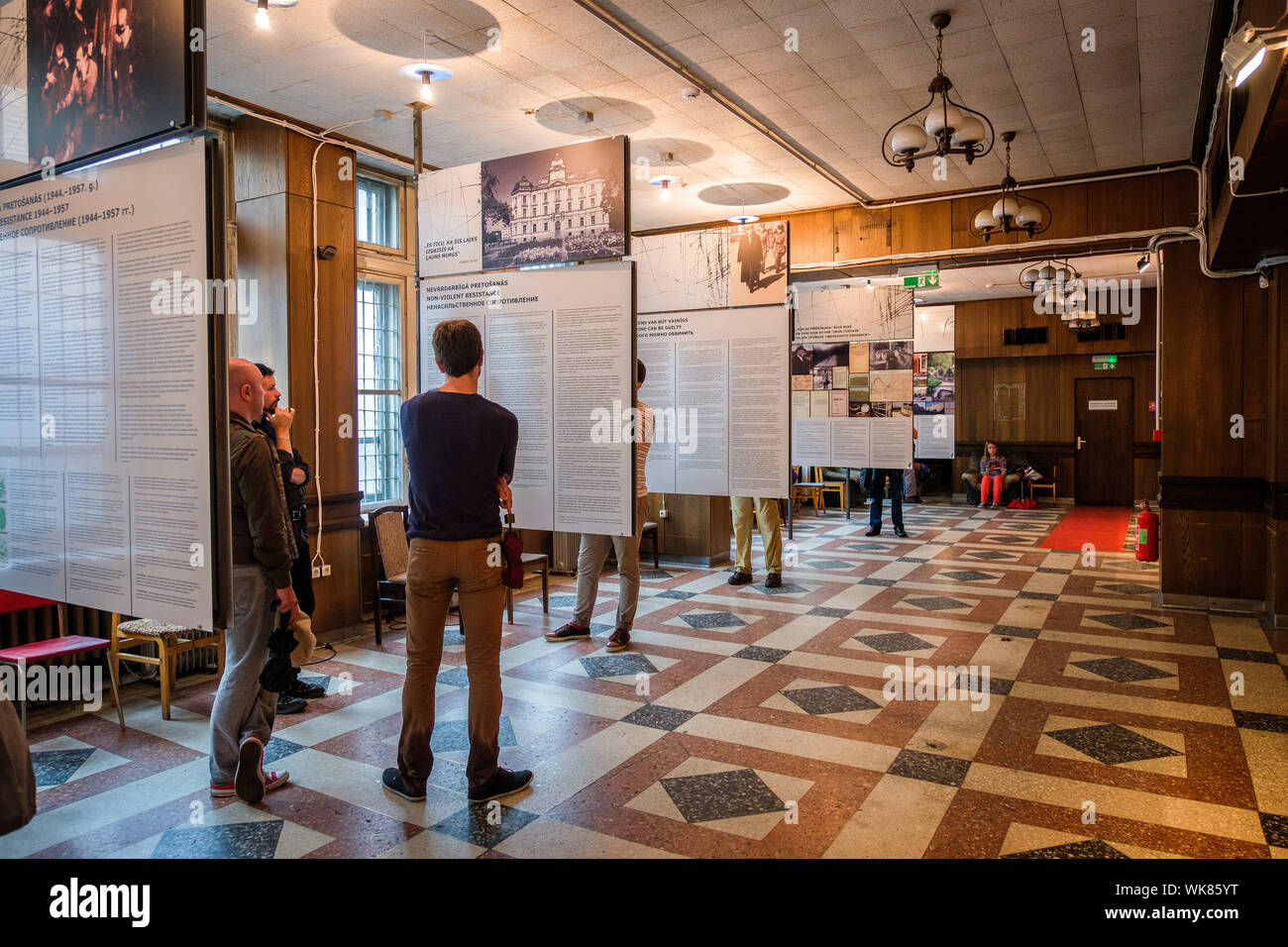 Latvia: Riga. 2016/08/01. The museum of the former Latvian KGB ...