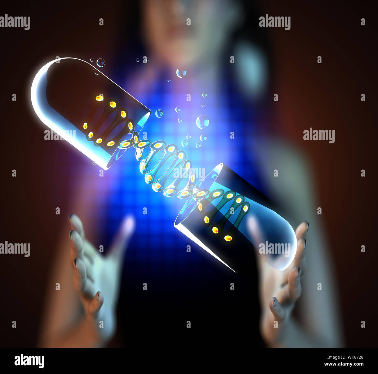 Microscopic capsule hi-res stock photography and images - Alamy