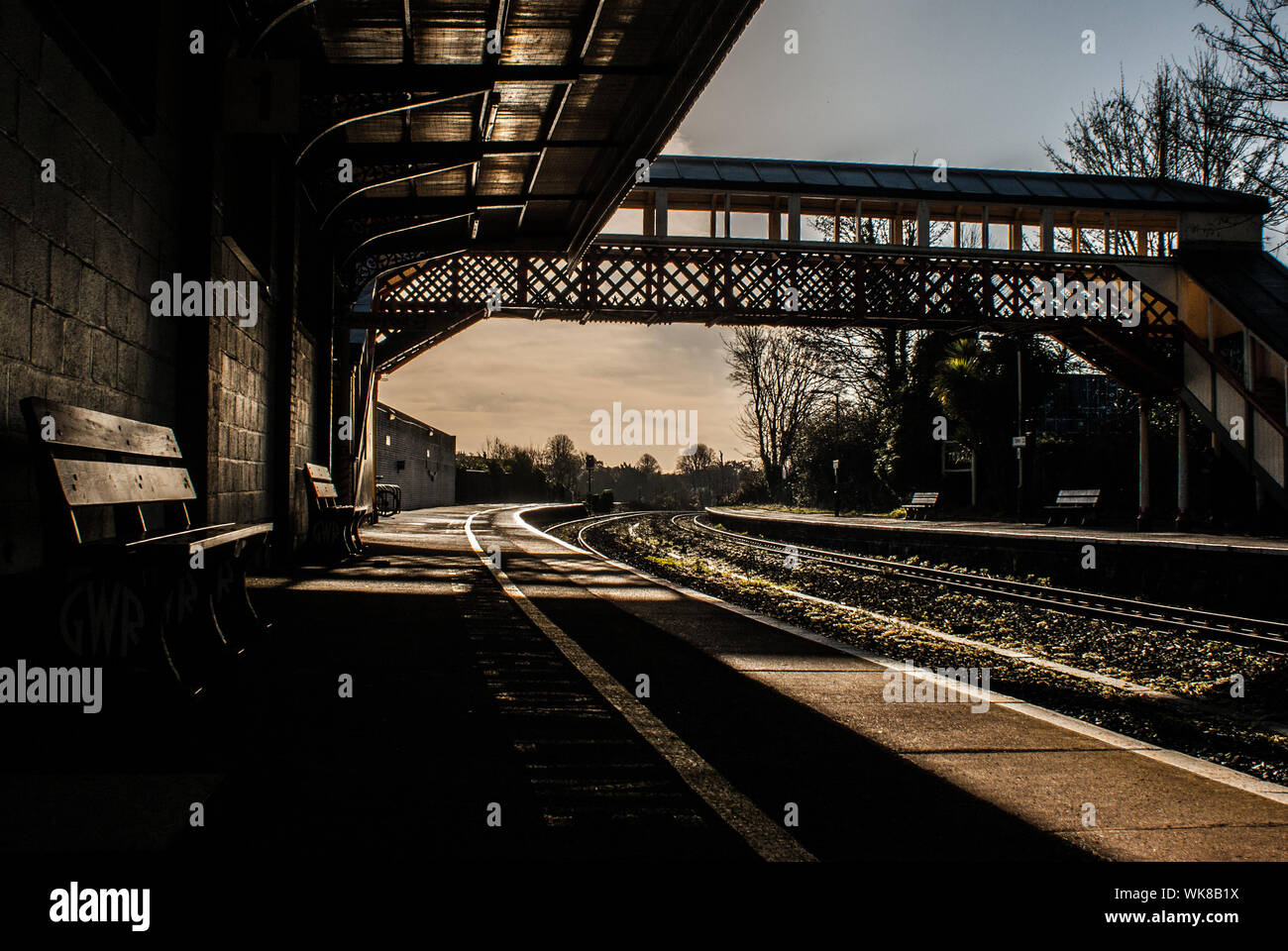 Built over tracks hi-res stock photography and images - Alamy