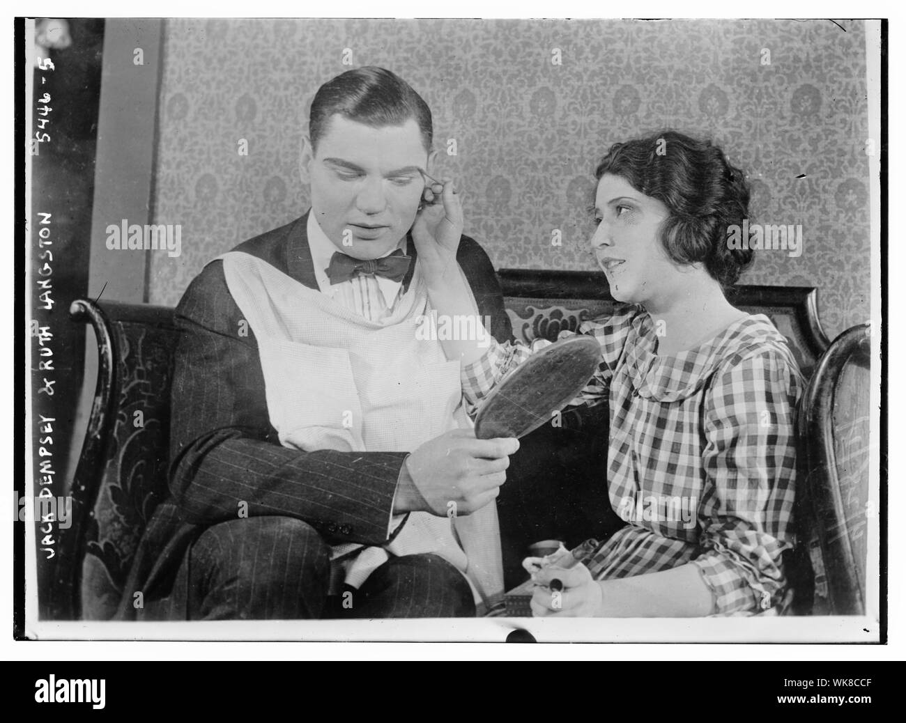 Jack Dempsey & Ruth Langston Stock Photo - Alamy