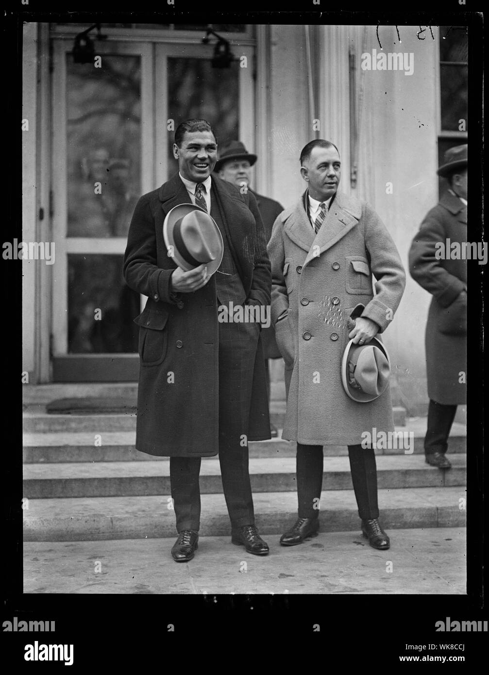 Jack Dempsey and his Manager at the W.H. i.e., White House Stock Photo ...