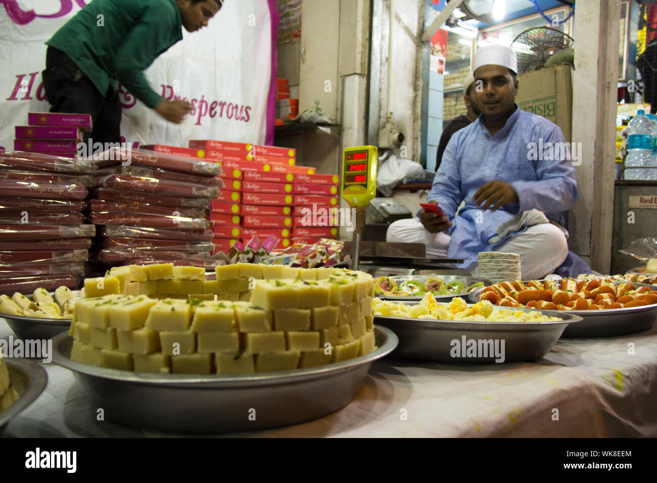 Sweets of india hi-res stock photography and images - Alamy