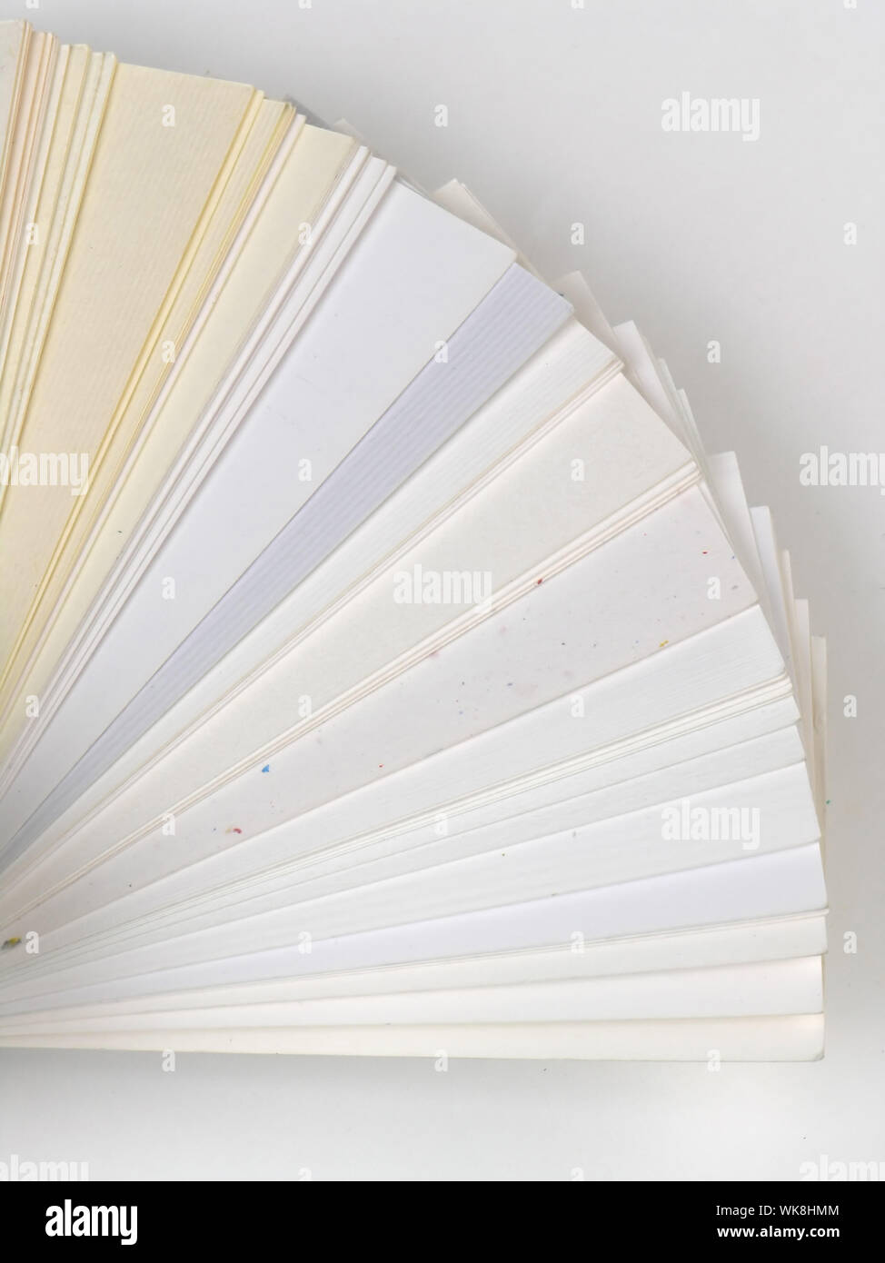 Paper samples for business cards Stock Photo - Alamy