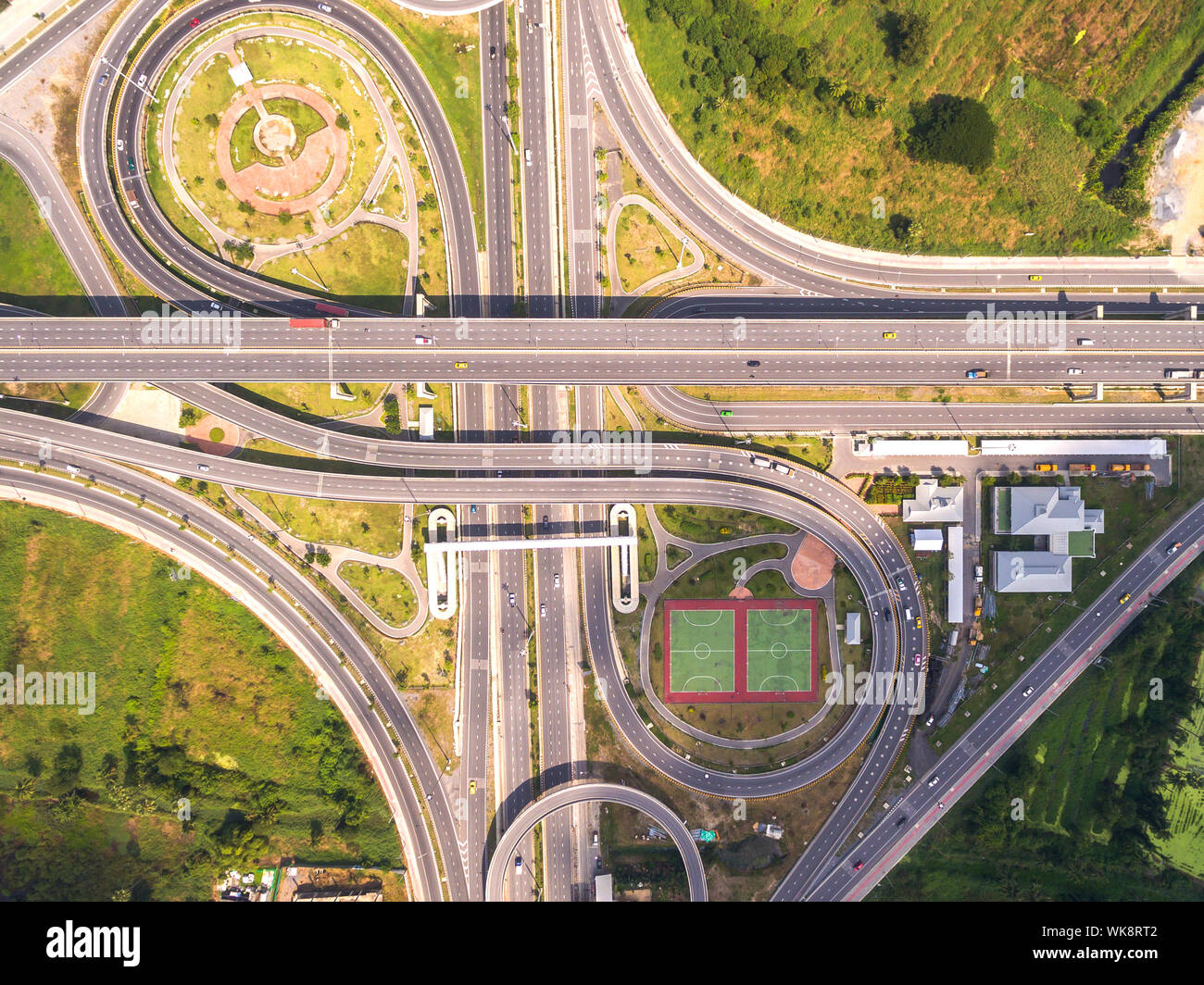 Directly above city hi-res stock photography and images - Alamy