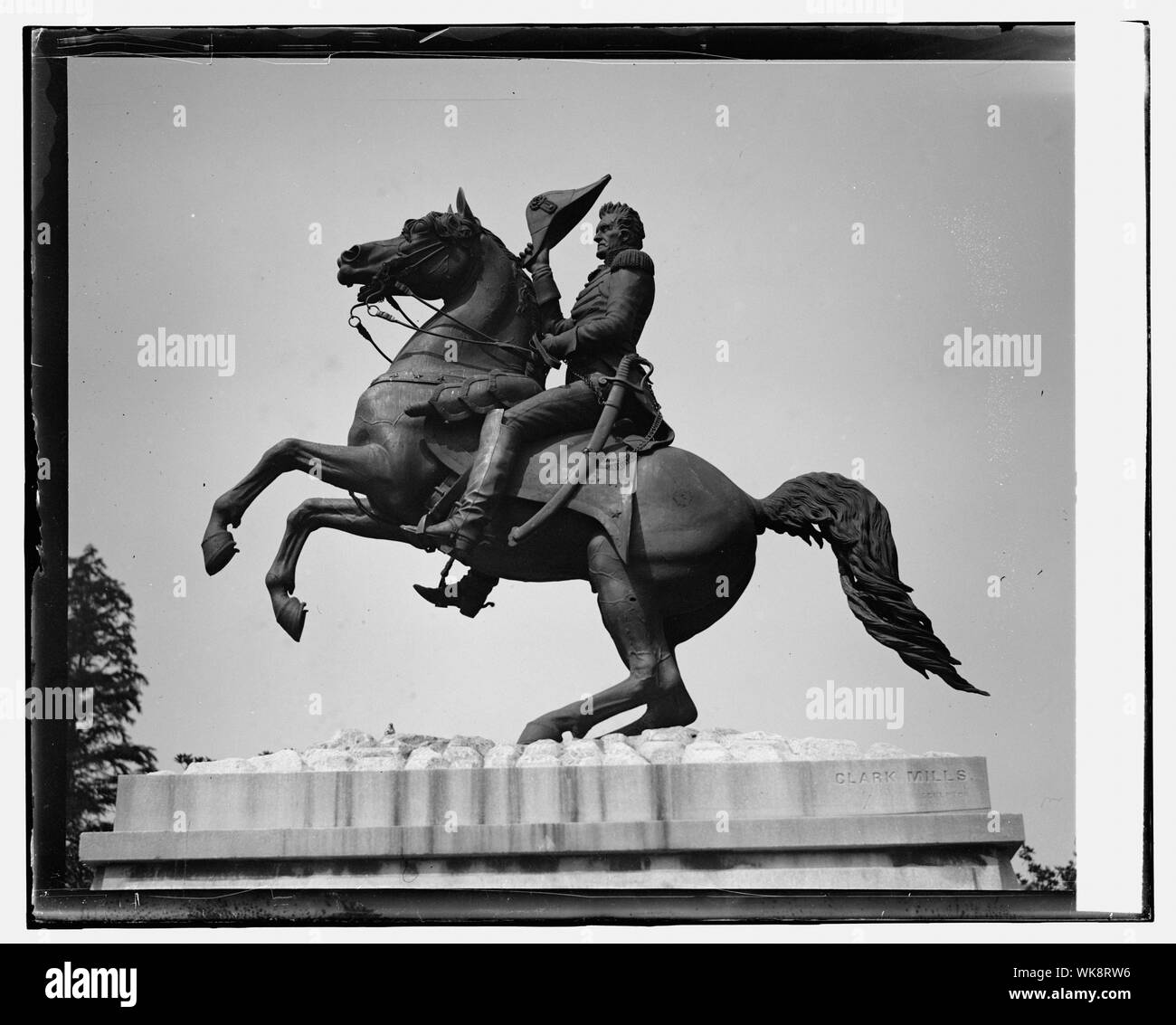 Jackson military statue hi-res stock photography and images - Alamy