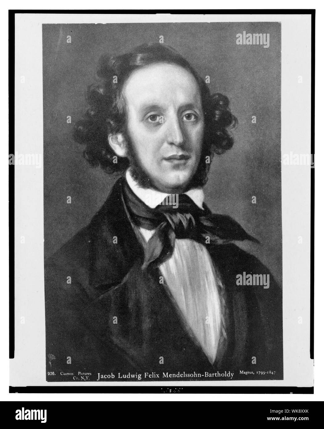 Jacob Ludwig Felix Mendelssohn-Bartholdy Stock Photo - Alamy