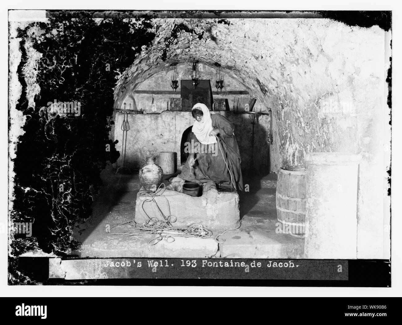 Jacob's well Black and White Stock Photos & Images - Alamy