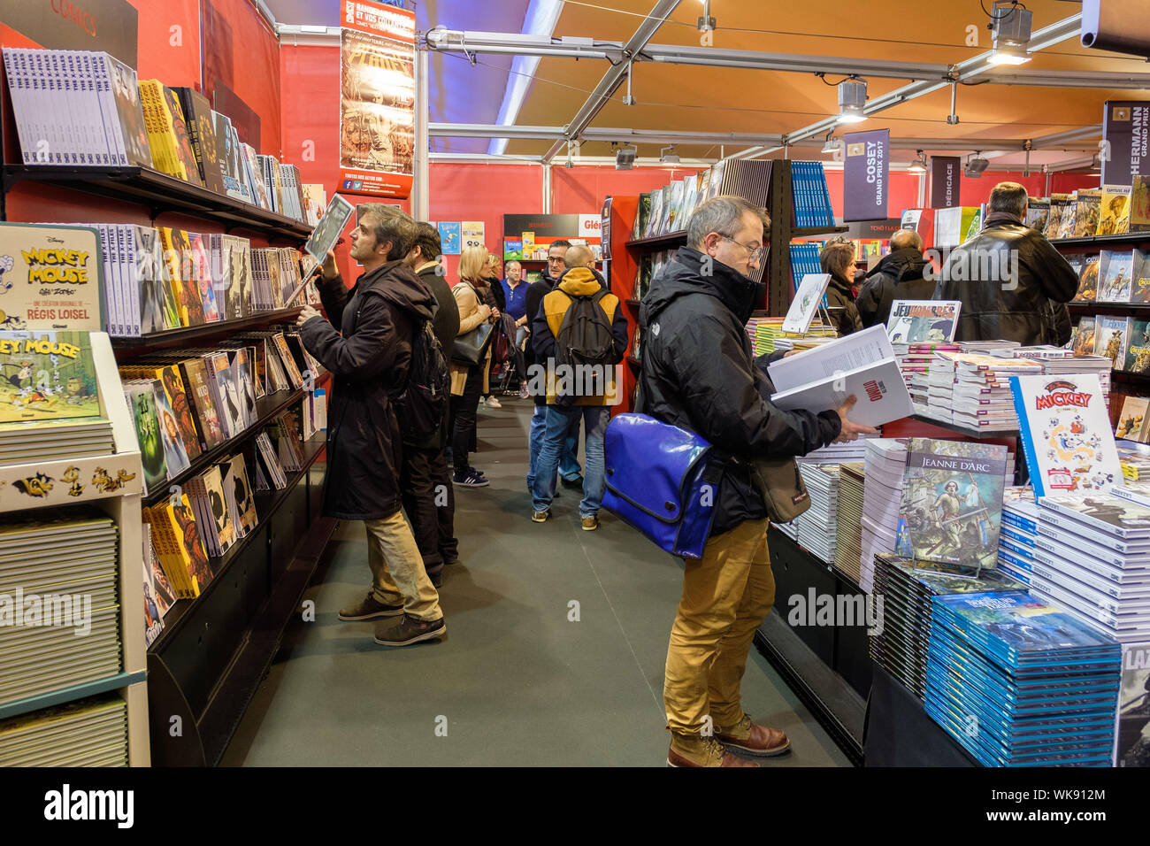 Comic strip exhibition hi-res stock photography and images - Alamy