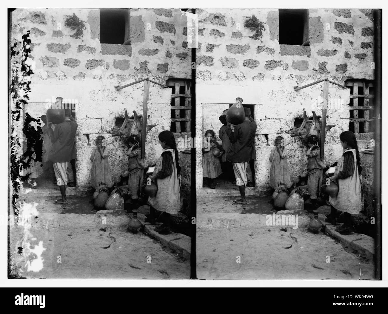 The port city of jaffa Black and White Stock Photos & Images - Alamy