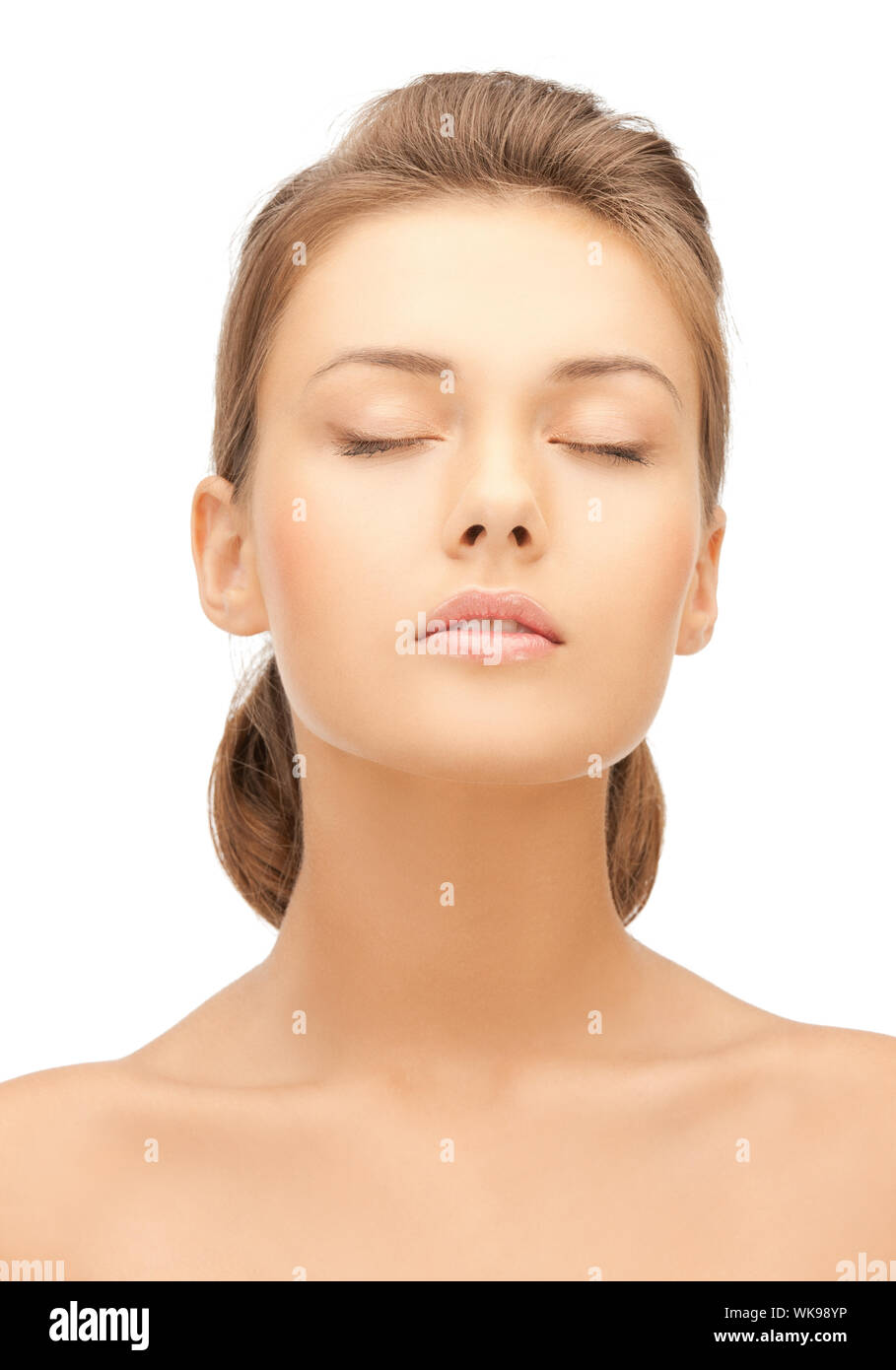 face of beautiful woman Stock Photo - Alamy