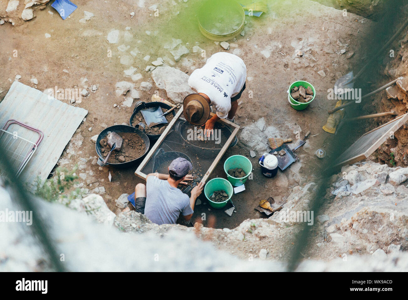 Archaeologist digging tool hi-res stock photography and images - Alamy
